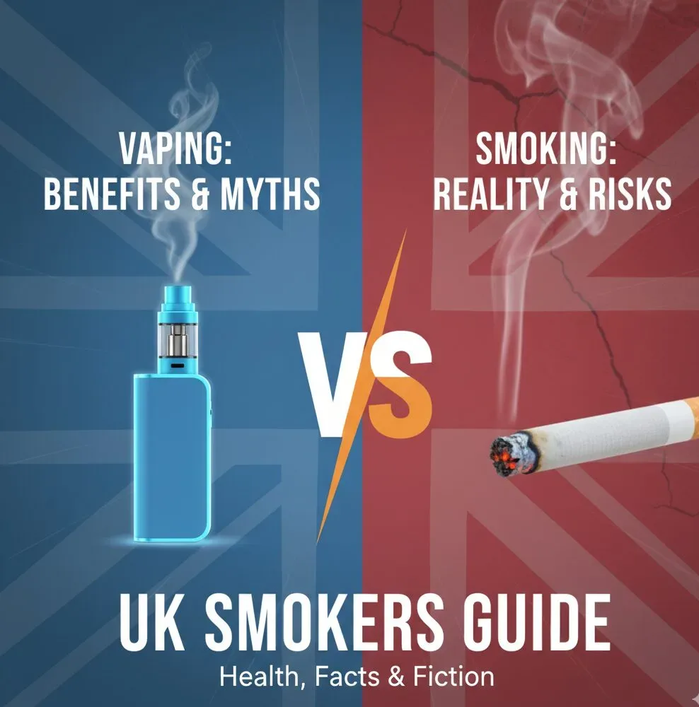 Vaping vs. Smoking: Health Benefits and Myths - Vapourium
