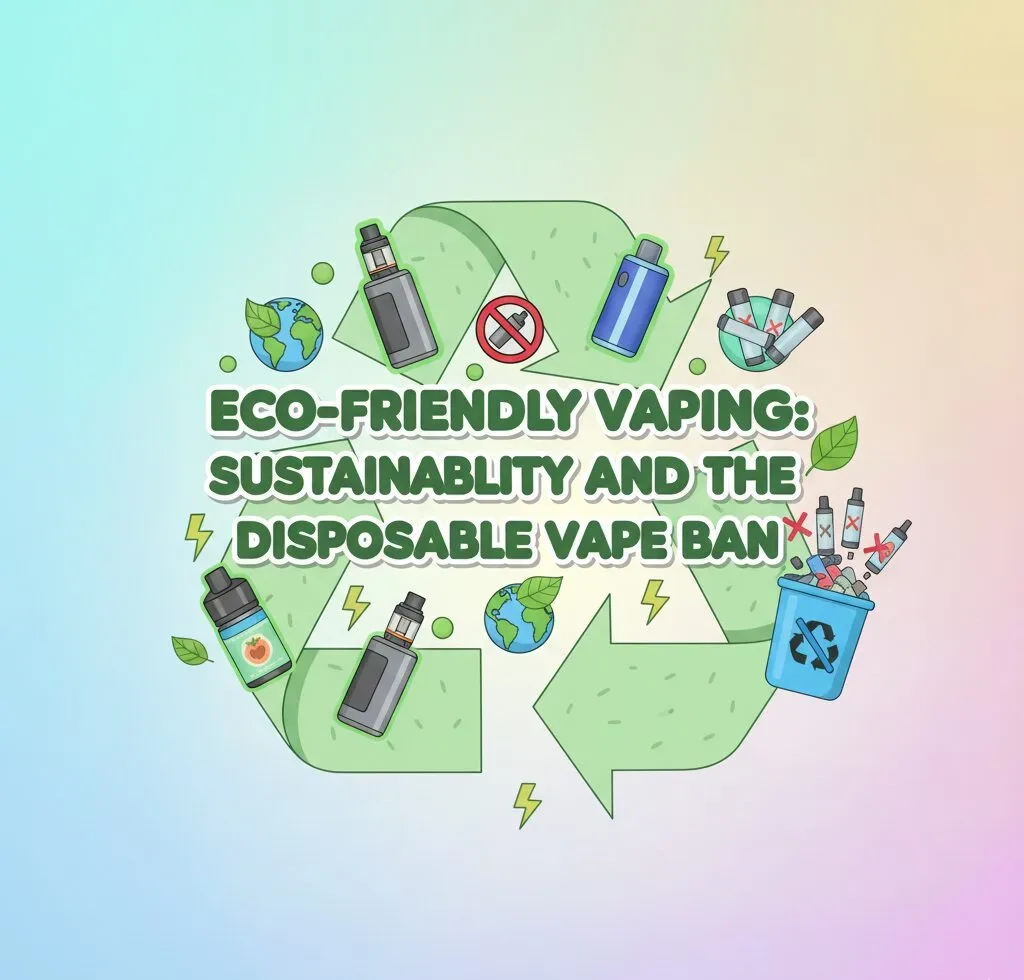 Eco-Friendly Vaping and the Disposable Vape Ban - Vapourium